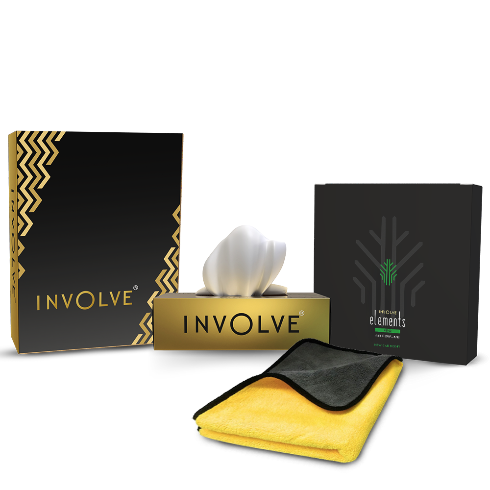 INVOLVE Car Travel Kit Gift Set Green – Involve Your Senses